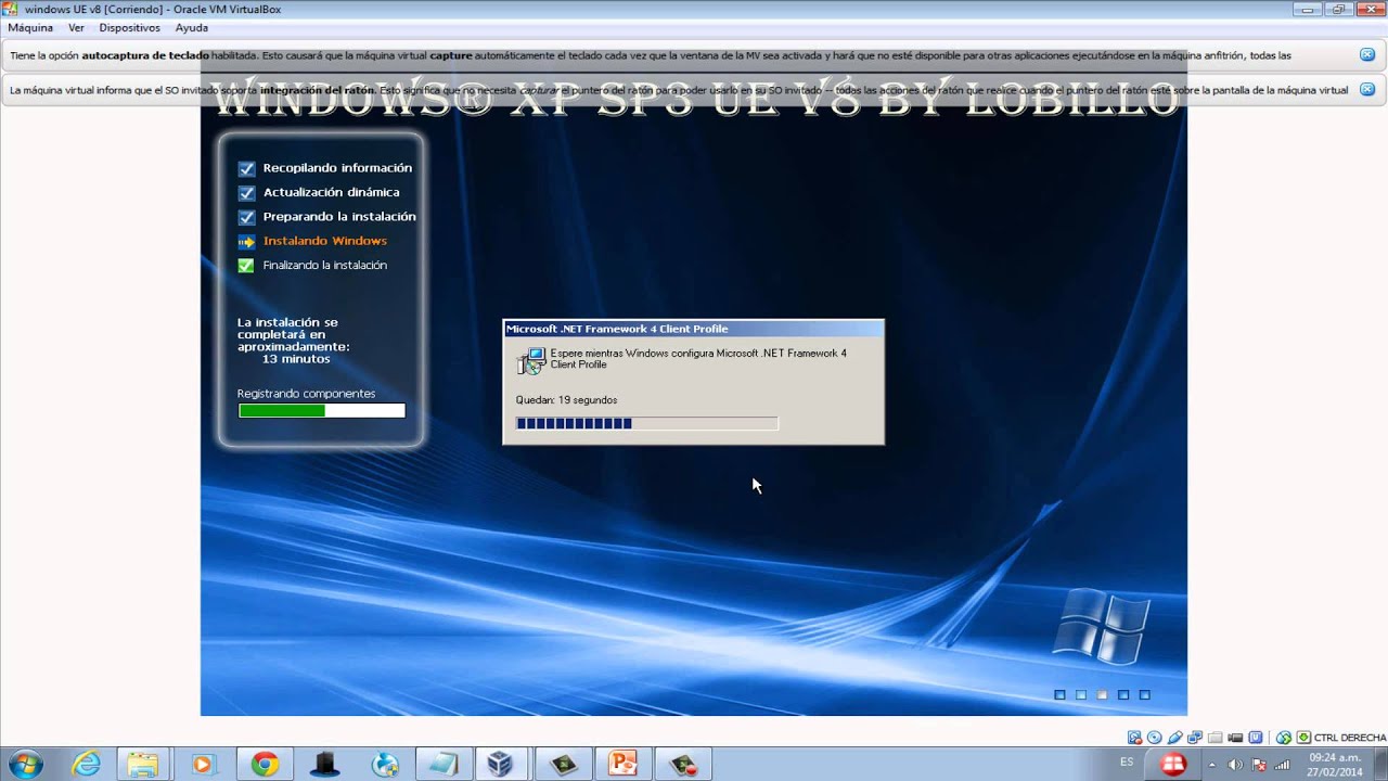 video tutorial windows UE v8 parte 2 - YouTube