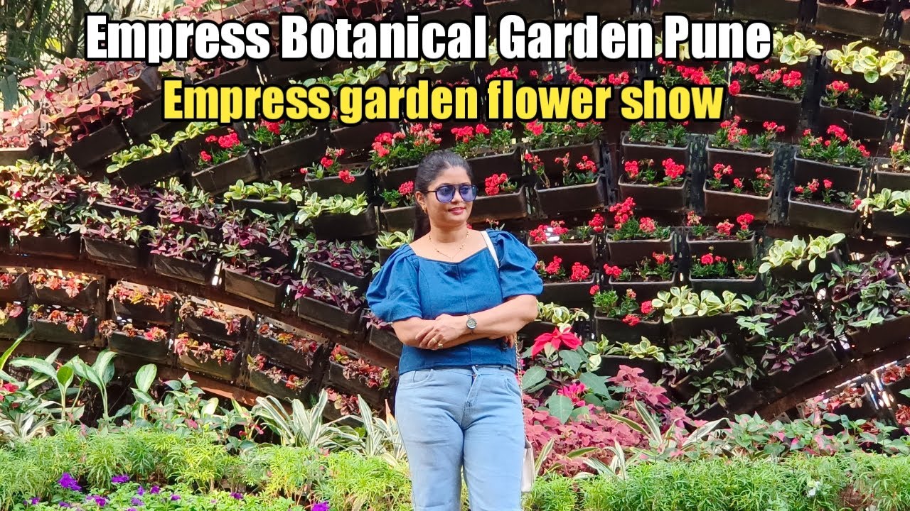 Empress garden pune!Empress garden flower show 2023!Empress botanical ...
