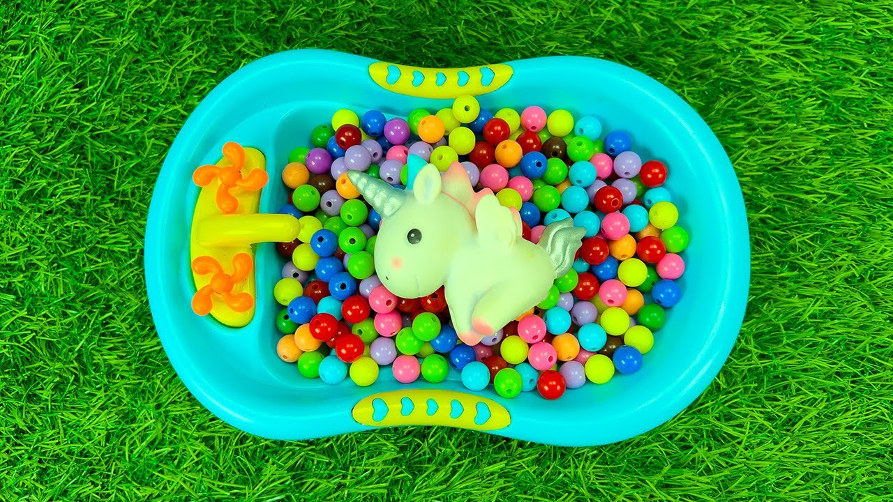 Bouncing Beads ASMR: A Playful Symphony of Sound and Color 🎶#ASMR # ...