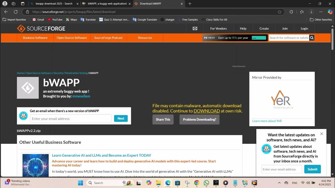 how to download BWApp take it on my description 2025 - YouTube