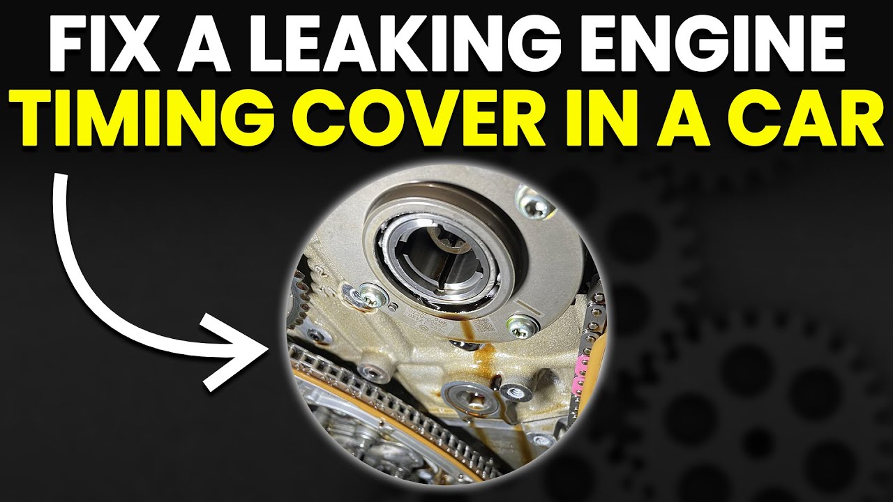Car Engine Timing Cover Leaking: Causes, Diagnosis, And What To Do ...