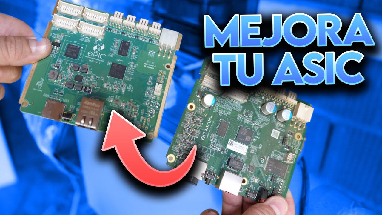 🔥Aumenta el RENDIMIENTO de tu ASIC.💲 ¡ACTUALIZA la Control Board!. ePIC UMC⚡ - YouTube