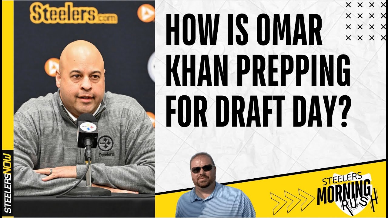 How Does Omar Khan Prep for the Draft? | Steelers Morning Rush - YouTube