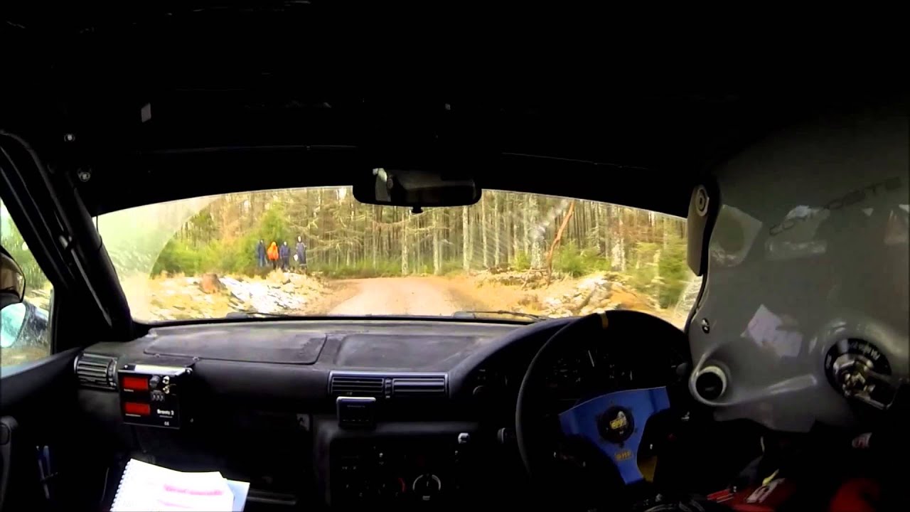 Snowman Rally Keith Seager & Mark Runciman - SS2 Millbuie - YouTube
