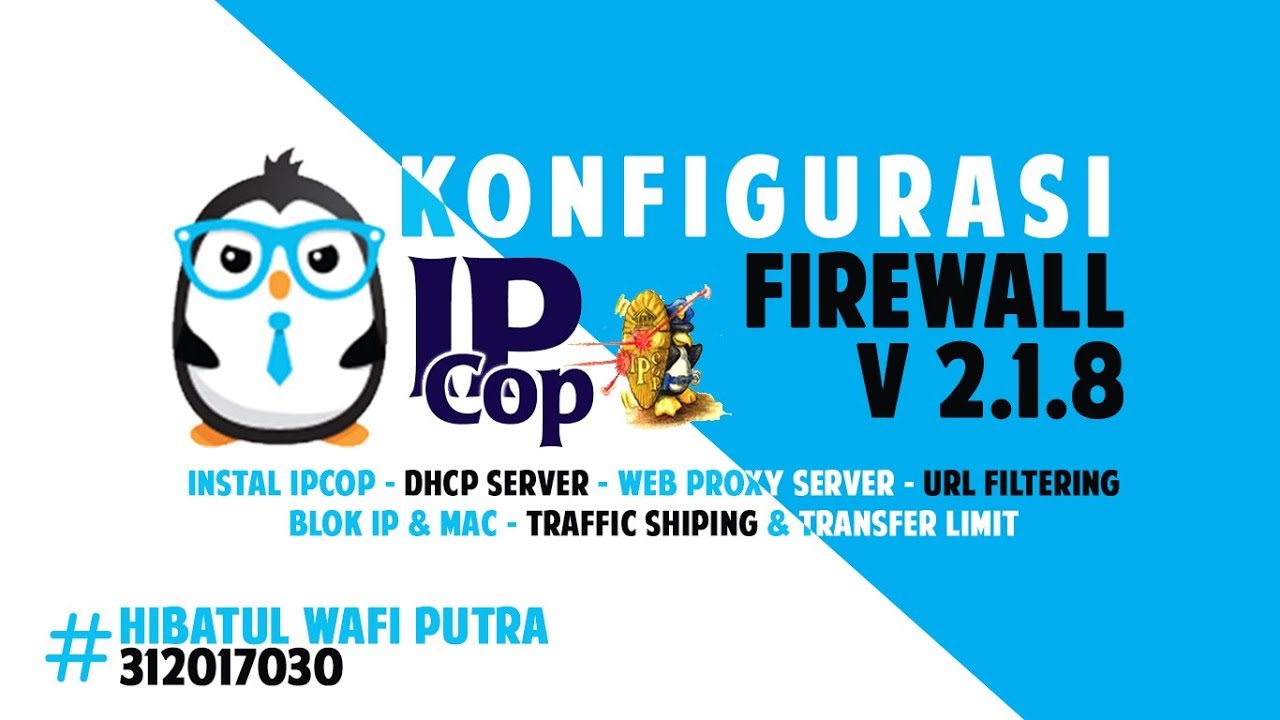 Konfigurasi IPCOP Firewall v 2.1.8 - YouTube