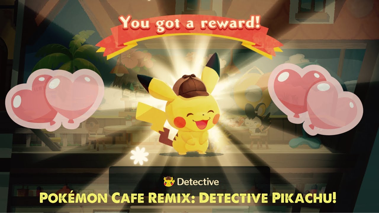 Pokémon Cafe Remix: Detective Pikachu! - YouTube