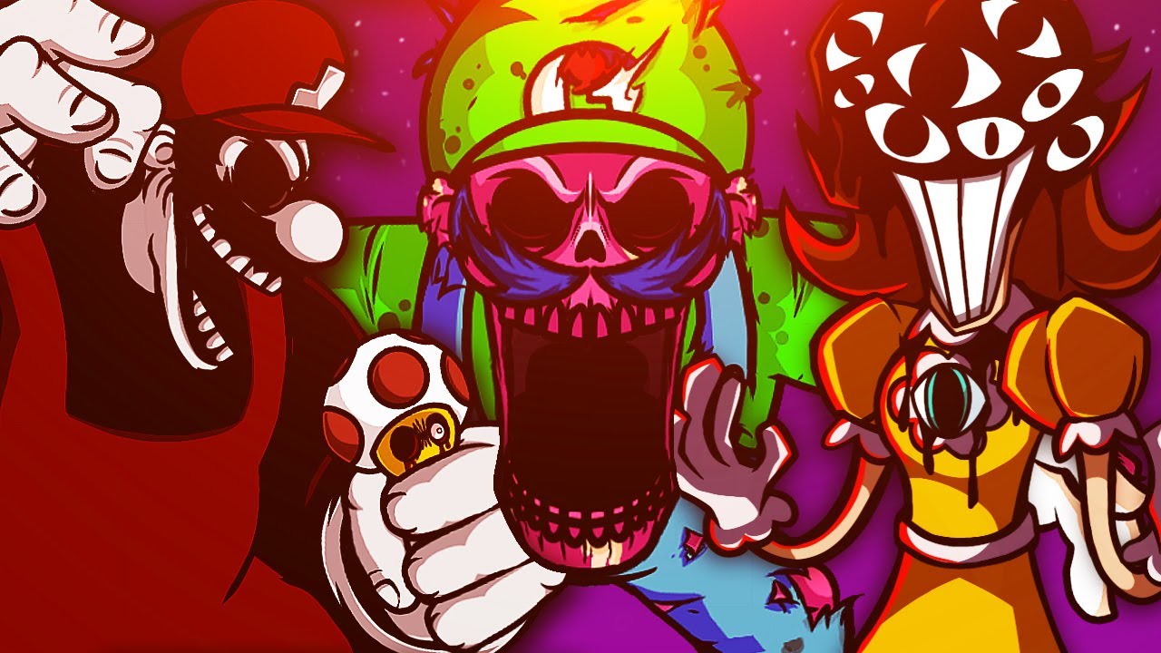 FNF MARIO'S MONDAY NIGHT MASSACRE - YouTube