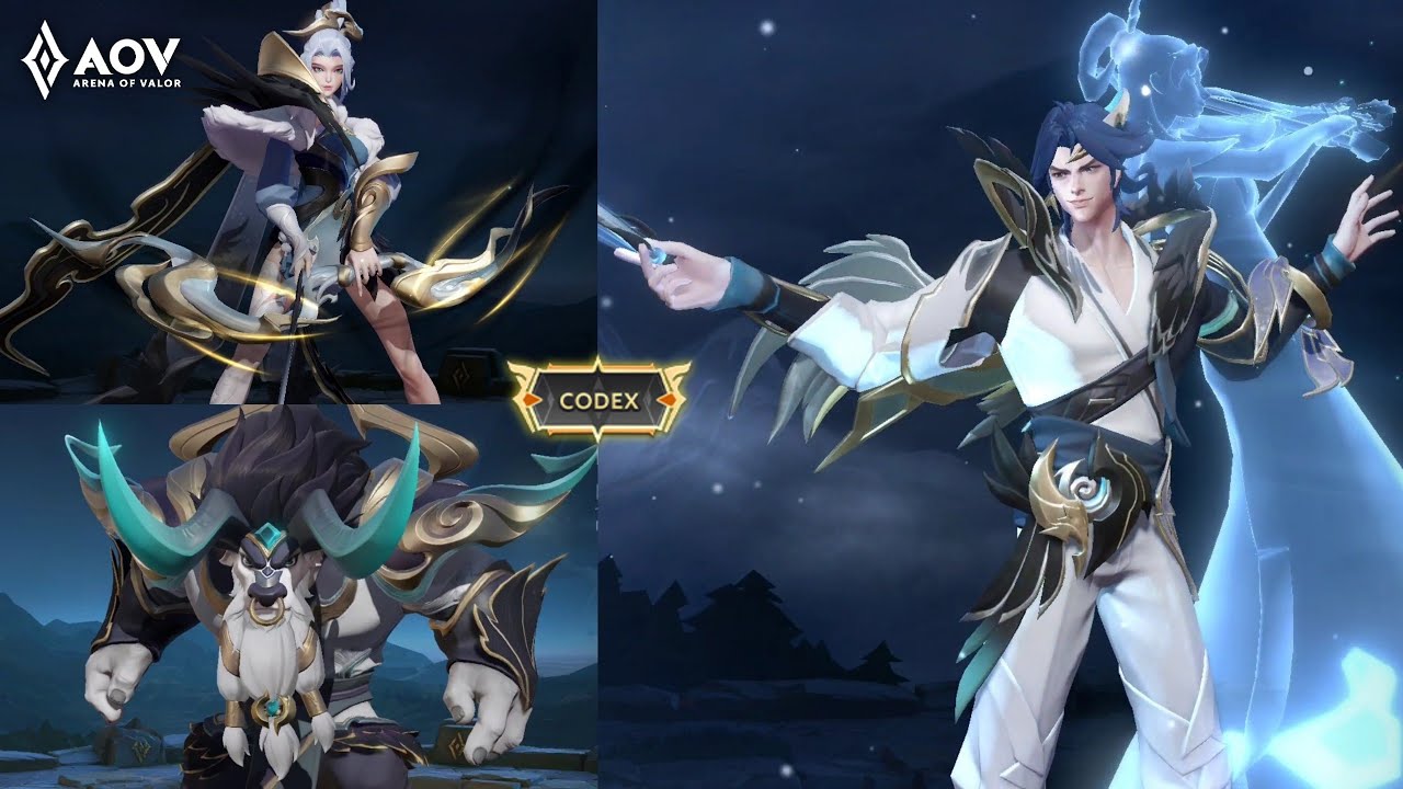 AOV NEW SKIN CODEX XENIEL TORO, TEL'ANNAS, PAINE | VALOR PASS 2023 ...