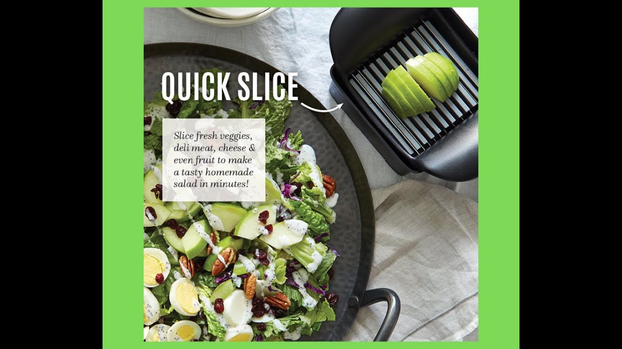 Quick Slice Food in seconds - YouTube