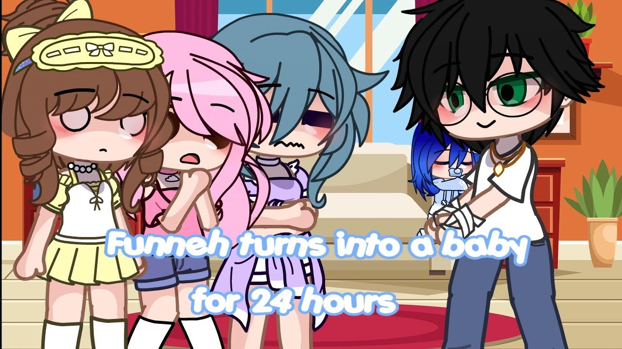 ||Funneh turns into a baby for 24 hours|| KREW • GC || ⌛ - YouTube