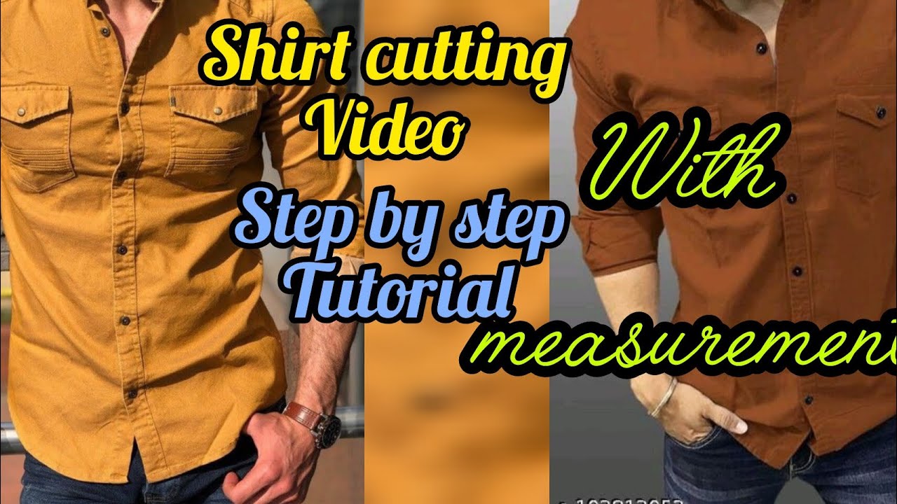 Step-by-Step Guide to Perfect Shirt Cutting | DIY Tailoring Tutorial"# ...