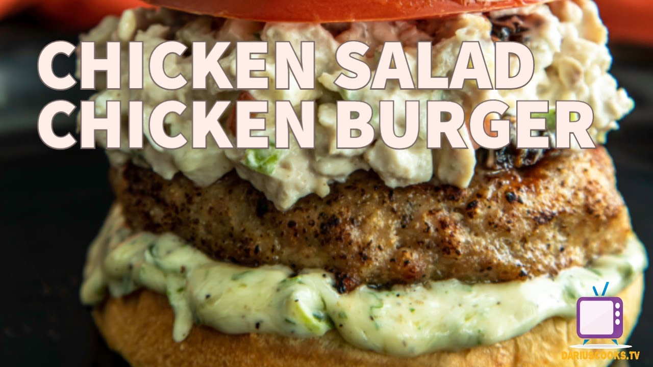 Chicken Salad Chicken Burger - YouTube