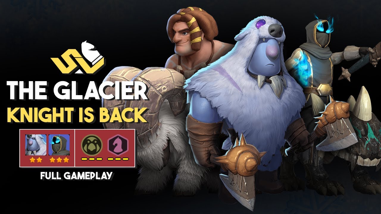 THE GLACIER KNIGHT IS BACK ️🐴🛡️ 6 GLACIER 6 KNIGHT | BERSERKER CARRY ⭐ ...