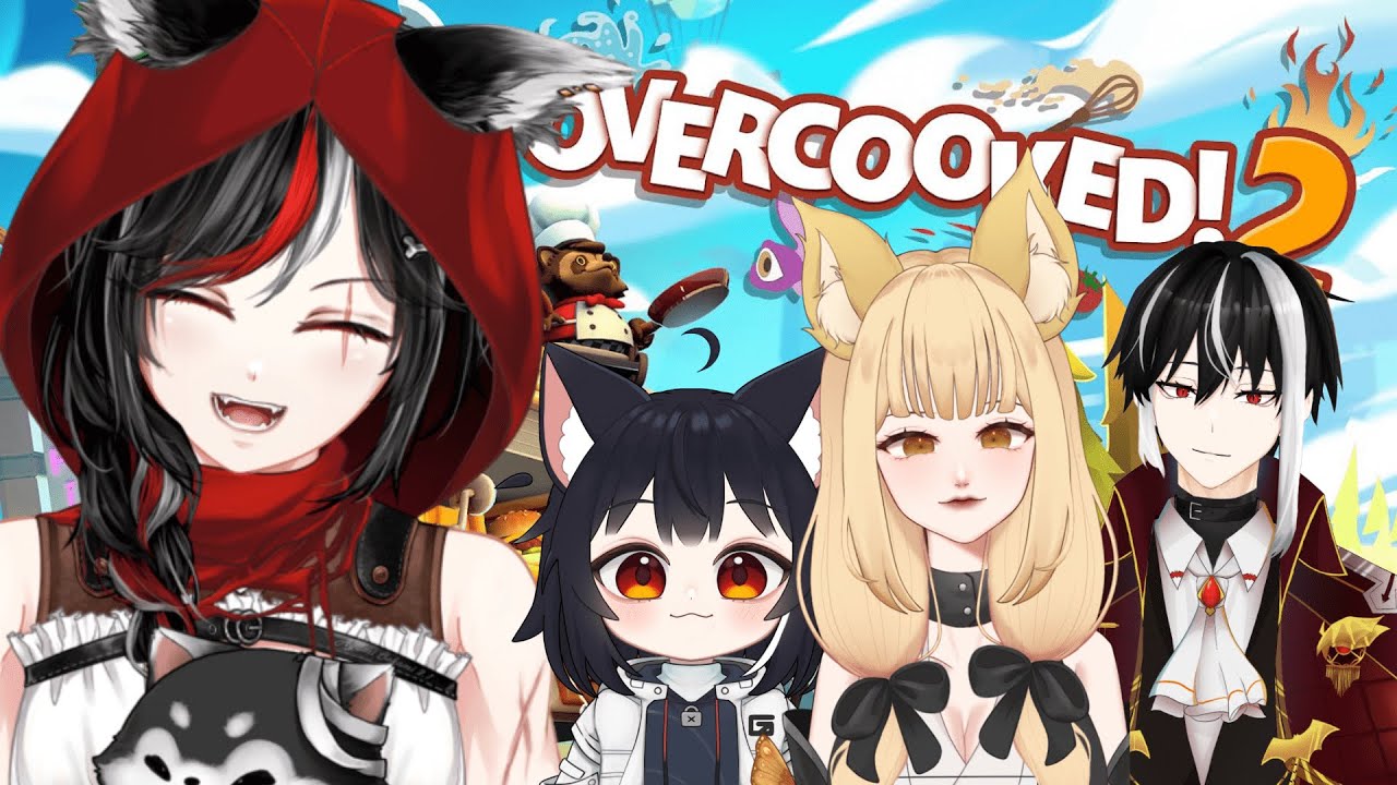 OVERCOOKED 2 】GAME MASAK FAMILY FRIENDLY - YouTube