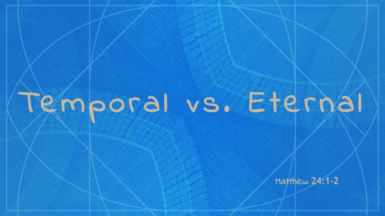 Temporal vs. Permanent - Jonathan Sanford - YouTube