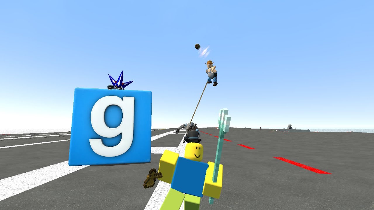 random stuff in gmod - YouTube