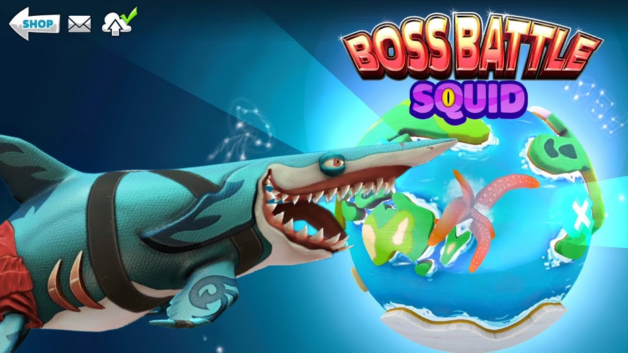 BRAWLHALLA MAKO SHARK VS COLOSSAL SQUID BOSS (BOSS BATTLE EVENT 2024 ...
