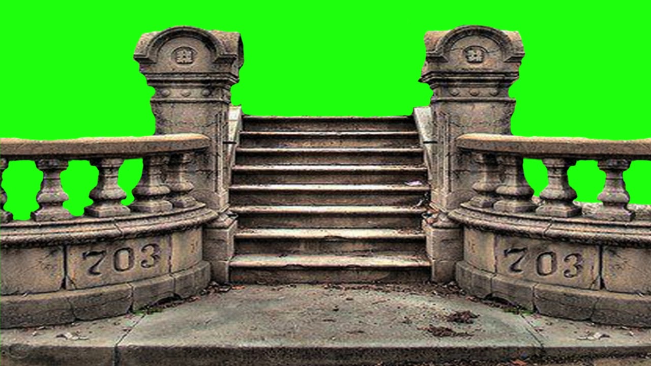 GREEN SCREEN FOOTAGE Old Steps 100% FREE to USE FREE STOCK FOOTAGE ...