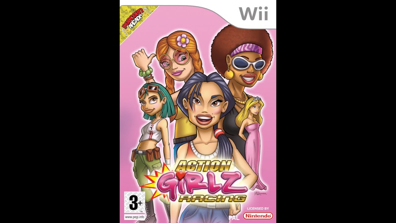 Wii - Action Girlz Racing 'Title & Credits' - YouTube