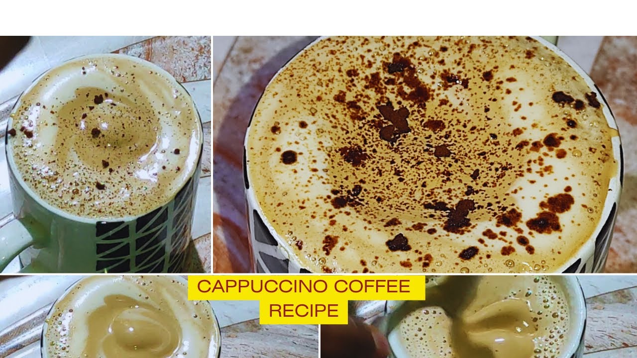 CAPPUCCINO COFFEE RECIPE | 3INGREDIENTS CAPPUCCINO COFFEE RECIPE ...