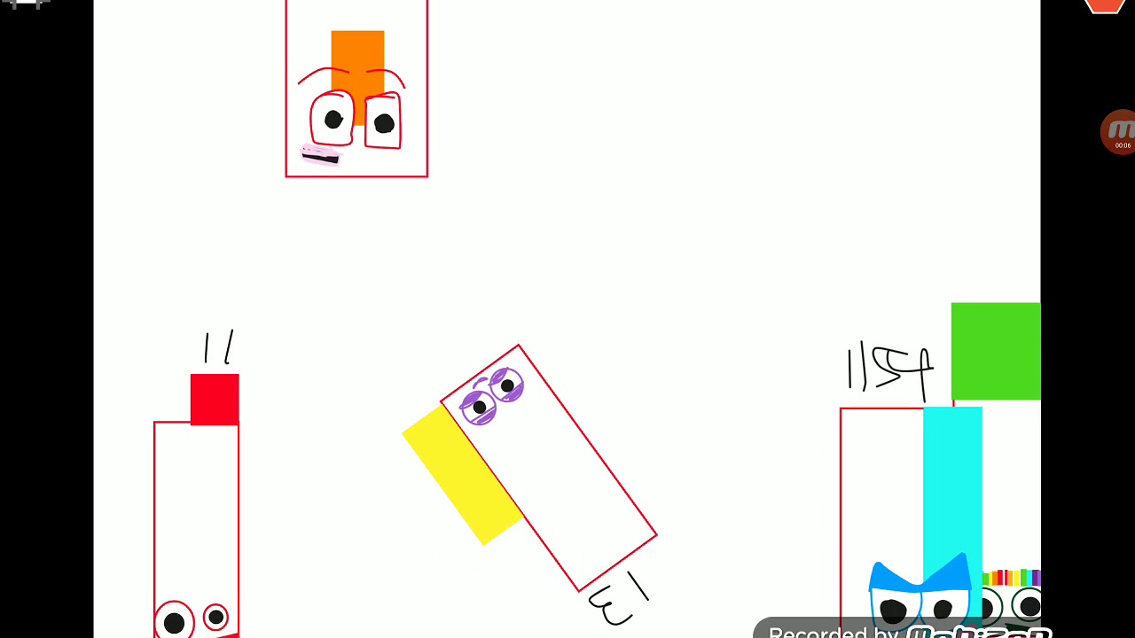 Numberblocks 11 12 13 14 15 - YouTube