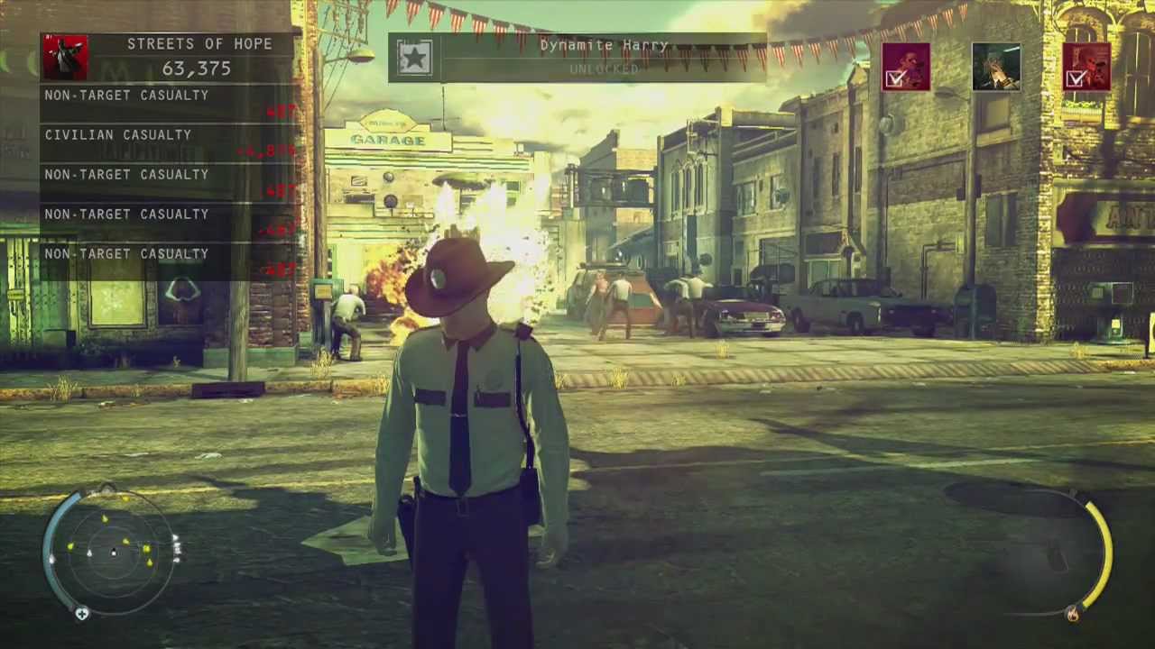 Hitman Absolution HD 'Dynamite Harry' Challenge - YouTube