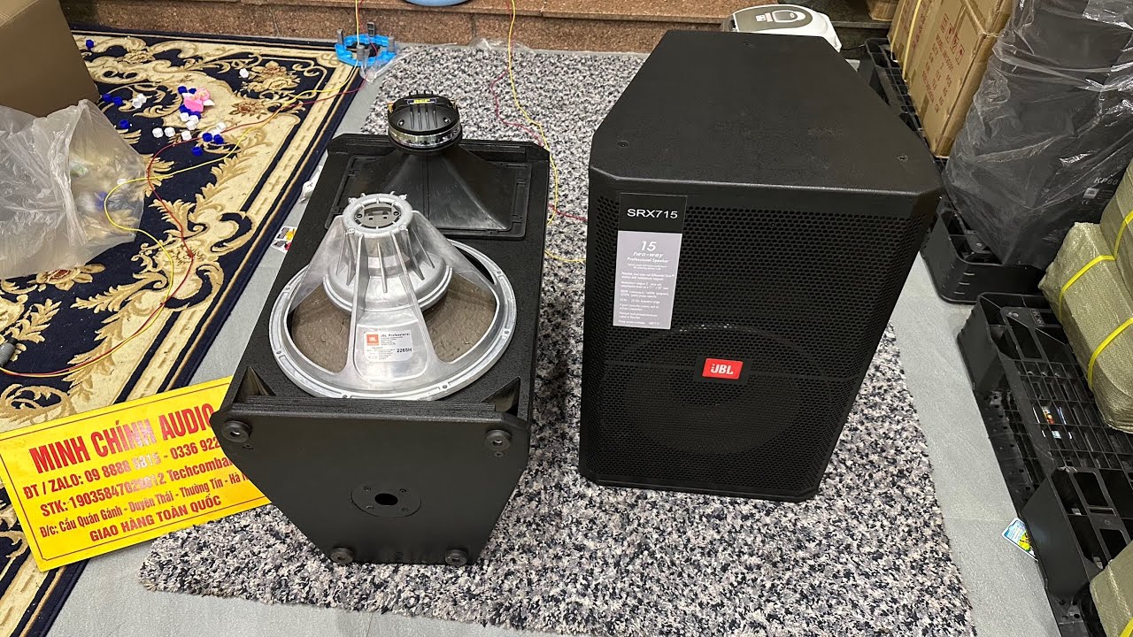Dựng Loa Full 40 JBL 715, neo jbl 2265, hai tầng coil 76, sự kiện vip ...