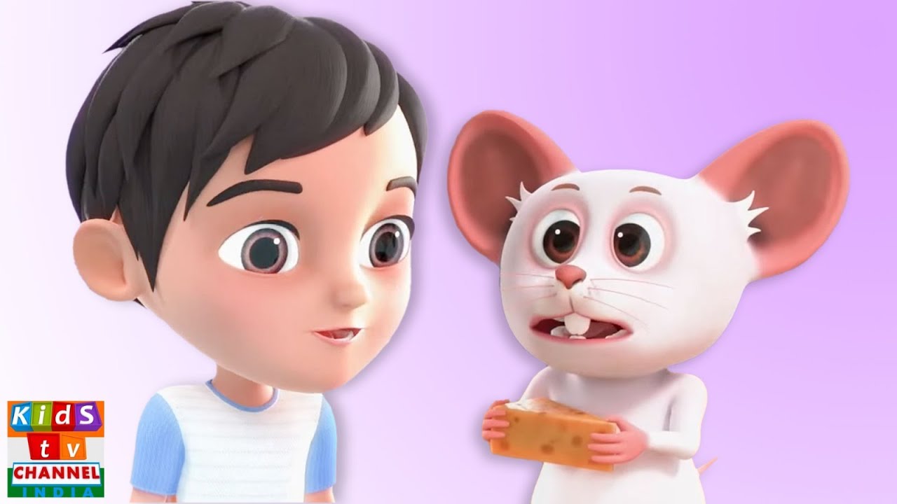 Chuhiya Rani, चुहिया रानी, Hindi Cartoon and Poem for Babies - YouTube