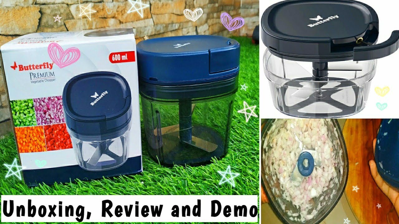 Unboxing, Review and Demo of Butterfly Hand chopper | Best kitchen Tool ...