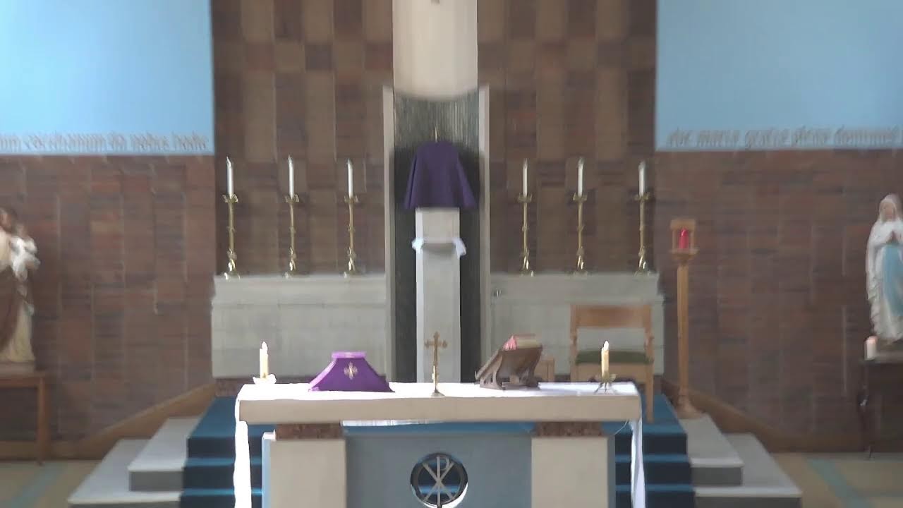 Mass for Wednesday of the 5th Week of Lent - YouTube