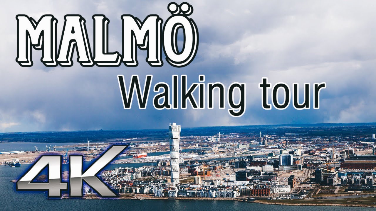 Malmo Walking Tour - Main street for shopping, food and drinks - YouTube