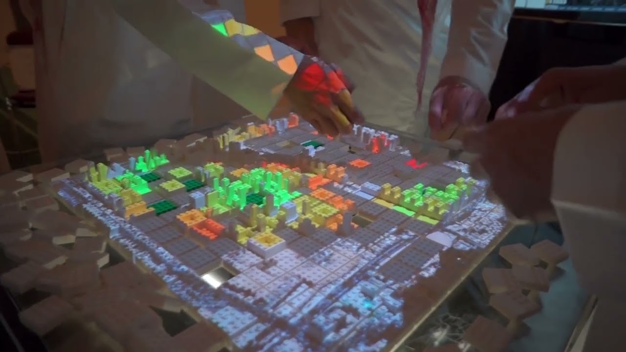 MIT CityScope: Urban Intervention Simulation in Riyadh - YouTube