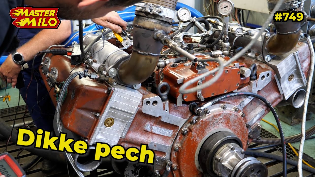 BMP motor in de testbank; lukt het weer niet? (BMP motorrevisie deel 25 ...