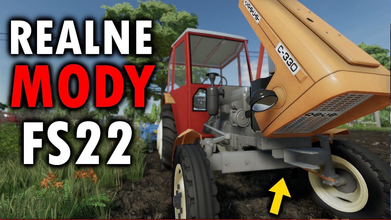 CZY MASZ TE Realistyczne mody do Farming Simulator 22 ? - YouTube