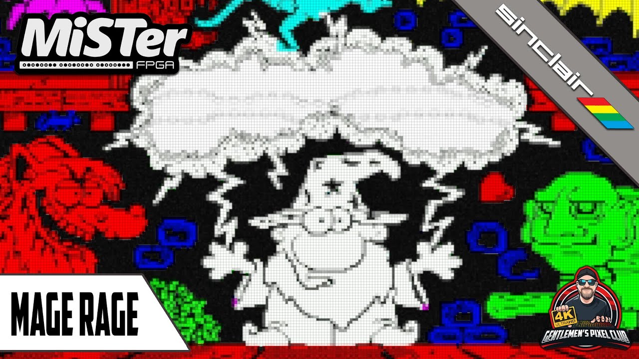 Mage Rage / MiSTer FPGA / Spectrum - YouTube