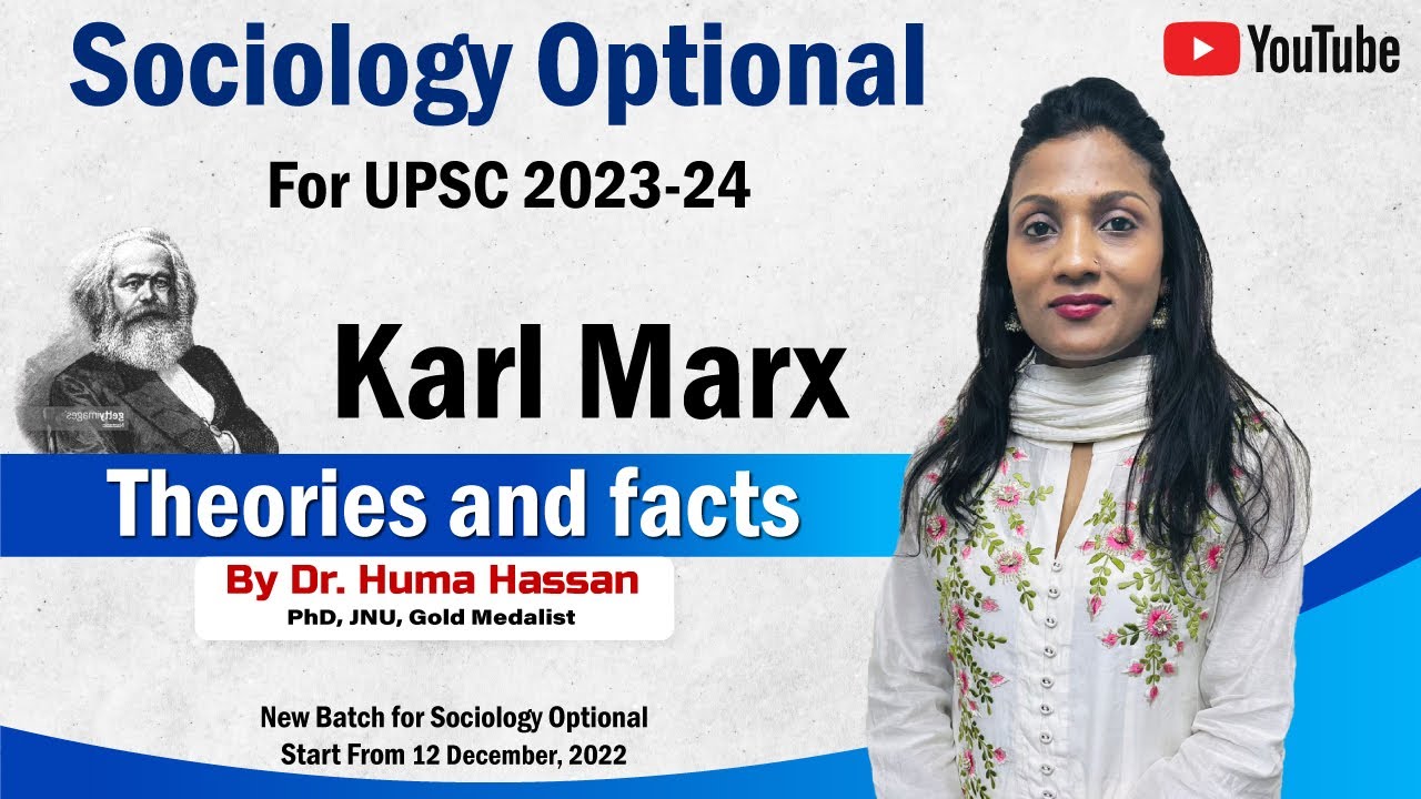 Karl Marx | Theories and facts | Social thinkers | Sociology for UPSC ...