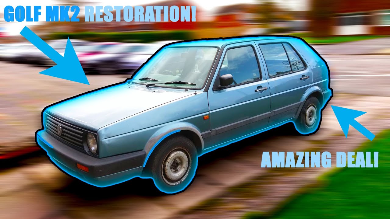 *BUYING AND TRYING TO RESTORE A 90S MK2 GOLF GL!* - YouTube