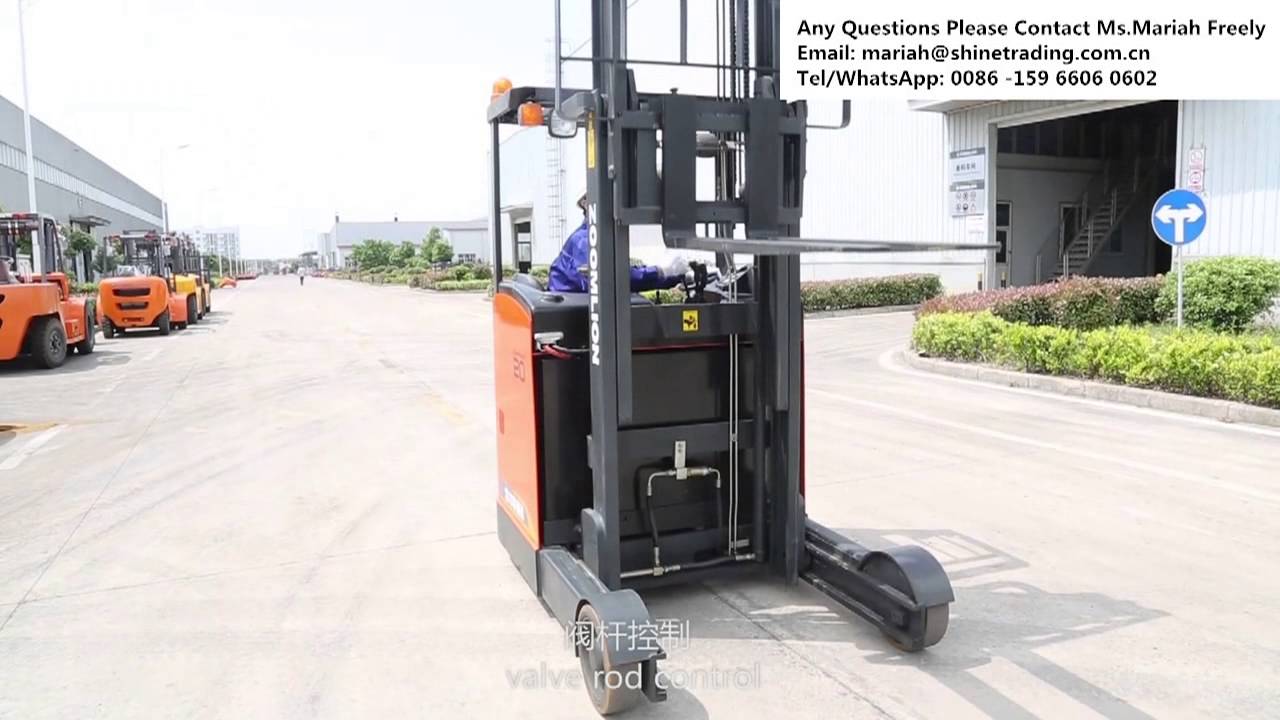 REACH TRUCK OPERATION - YouTube