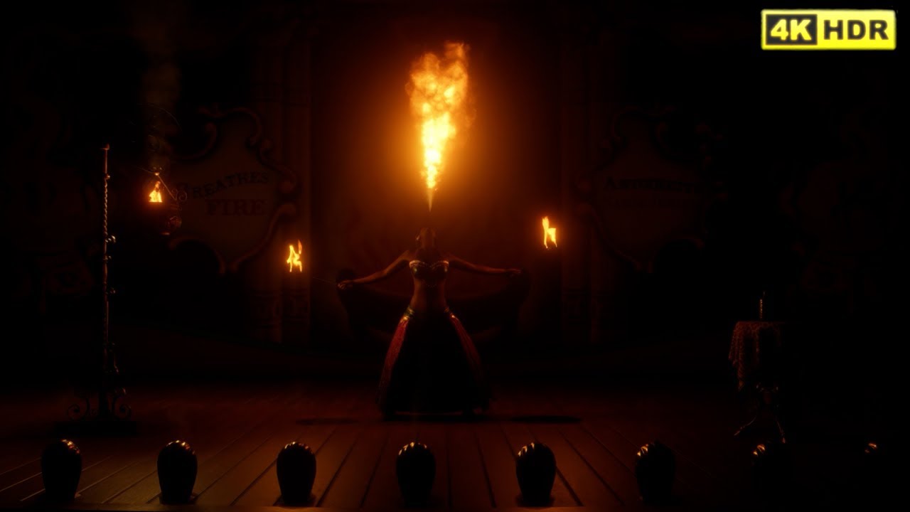 RDR2 Antoinette Sanseverino the Fire Gypsy! - Red Dead Redemption 2 ...