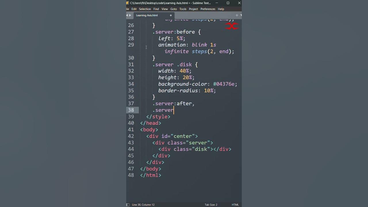 Blink Html Css Youtube