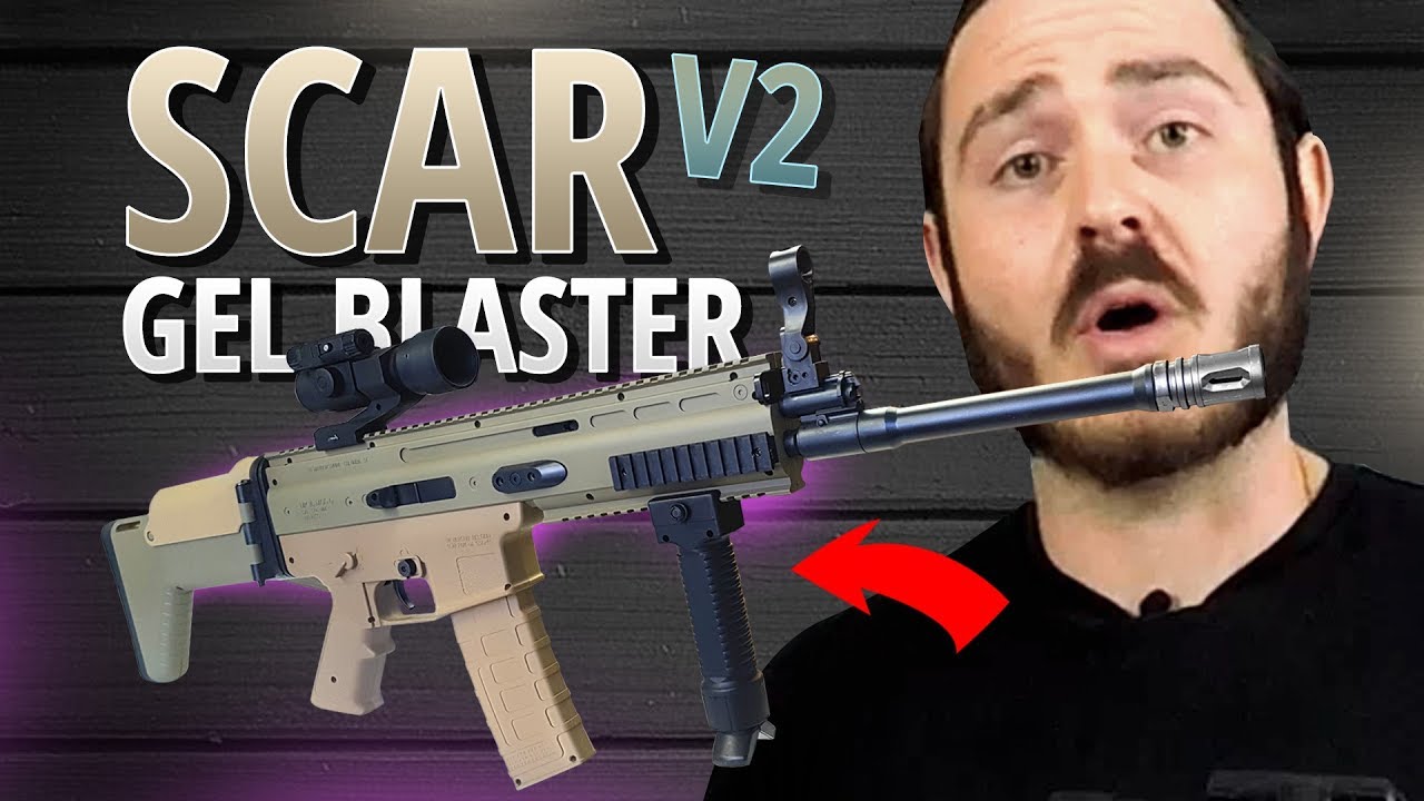 Jinming Scar V2 Gel Blaster - Extac Australia - YouTube