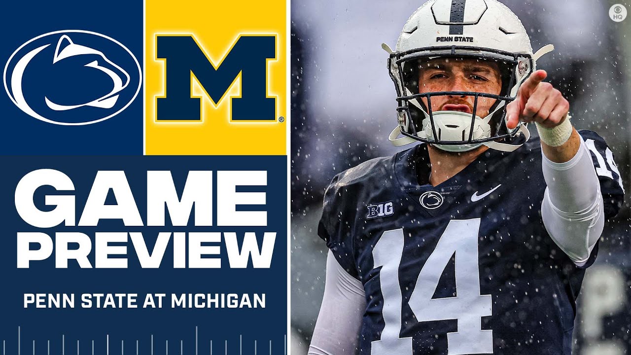 College Football Week 7: No. 10 Penn State vs No. 5 Michigan [FULL ...