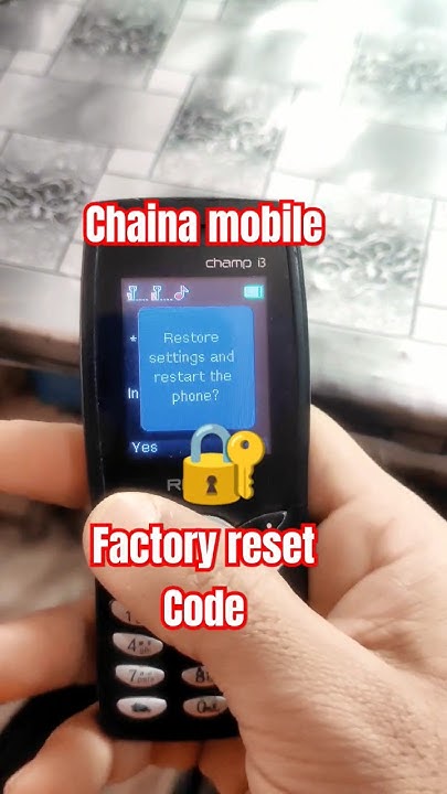 KEYPAD PHONE RESET CODE 🔓|| chaina mobile reset code || #shortsfeed #techkundan #reset #unlock ...