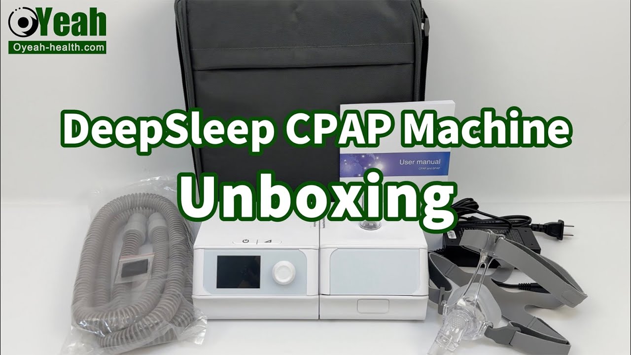 Oyeah Health Reviews - DeepSleep CPAP Machine Unboxing Video - YouTube