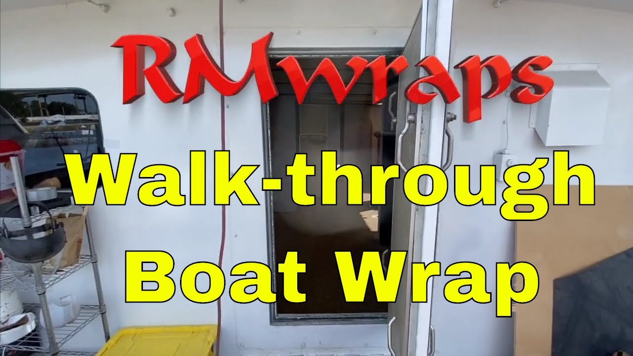 Ultimate Boat Interior Wrap Tour | Transforming with Architectural ...