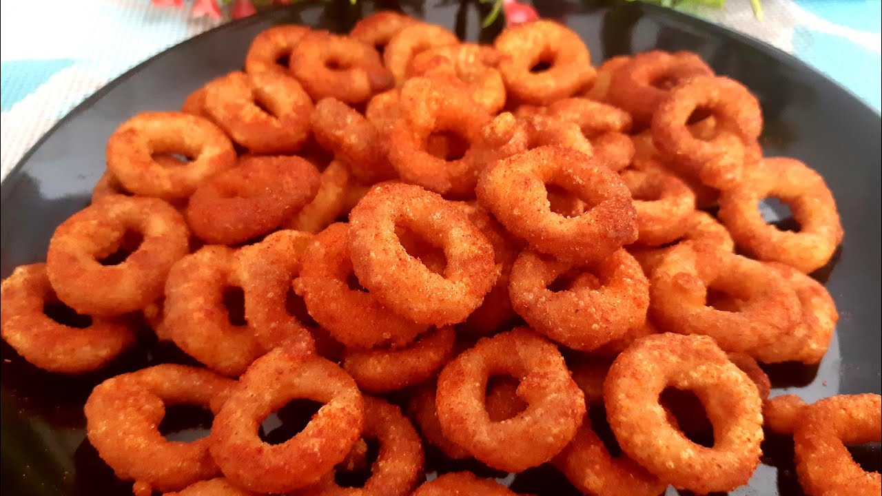 Crispy Ring Murukku / Srilankan spicy Ring murukku - YouTube