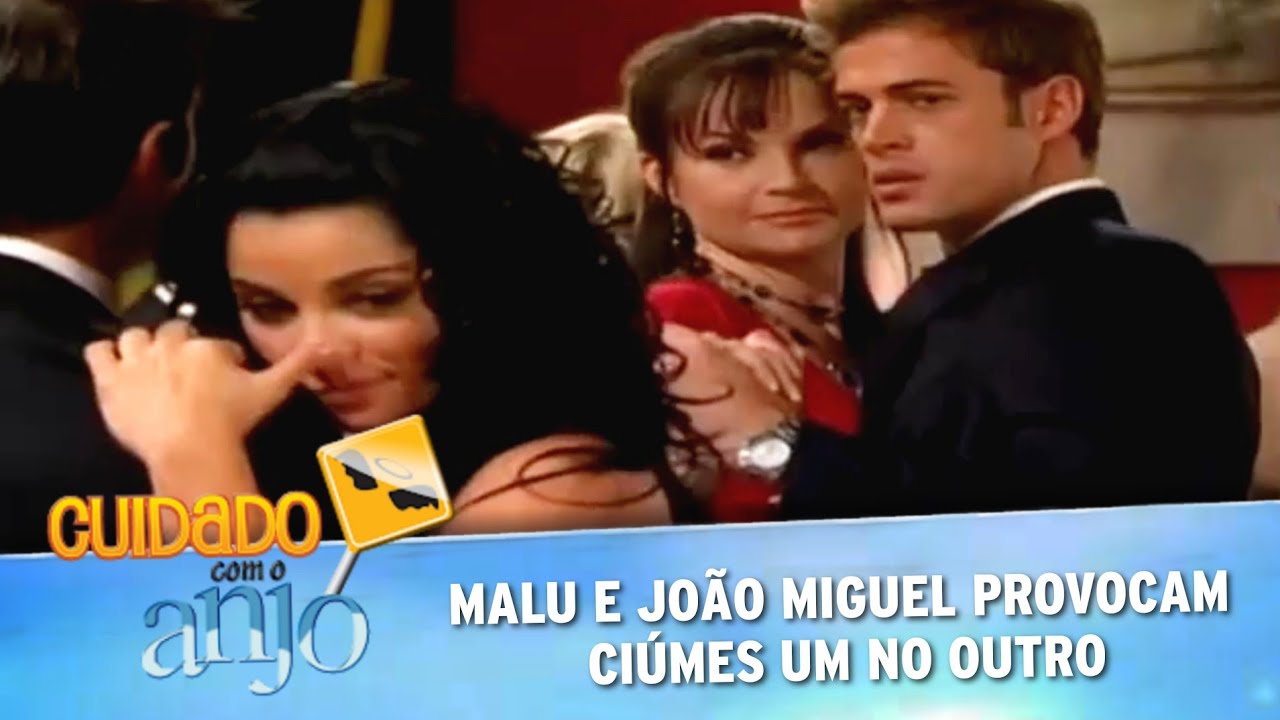 Cuidado Com O Anjo Malu E João Miguel Provocam Ciúmes Um No Outro Com