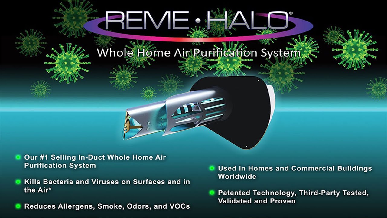 REME Halo In duct Air Purifier now Epic Air - YouTube