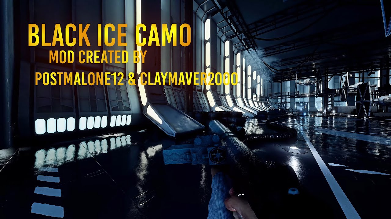 E11-D Black Ice Skin Mod by Postmalone12 and Claymaver2000 - Star Wars ...