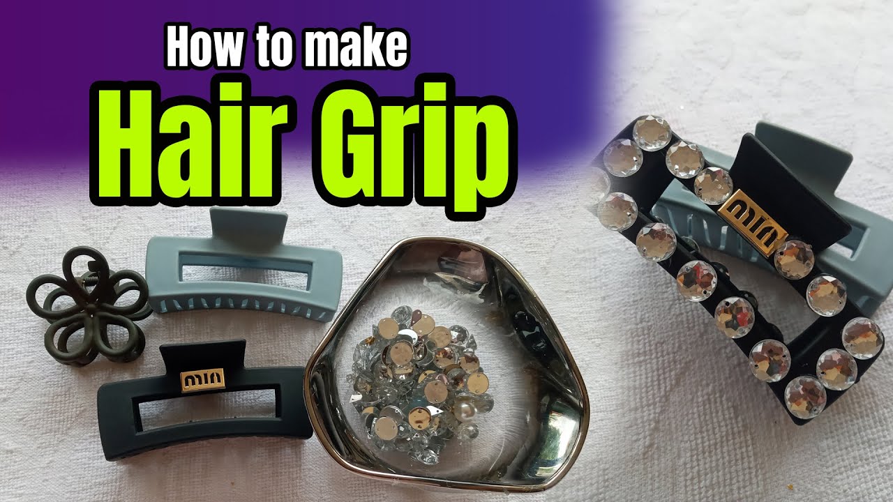 Revolutionize Your Hair Routine: Easy DIY Grip Clip Tutorial for ...